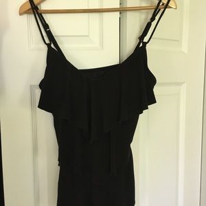 Swim | Magic Suit Black Ruffle Tankini Rita 8 | Poshmark
